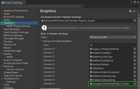 Ugui Blurred Ui Image For All Render Pipelines And Canvas Types Overlay Camera World