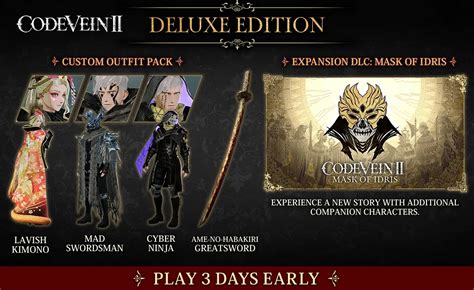 Code Vein Ii Characters Official Site