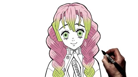 How To Draw Demon Slayer Girl At Ali Wynyard Blog