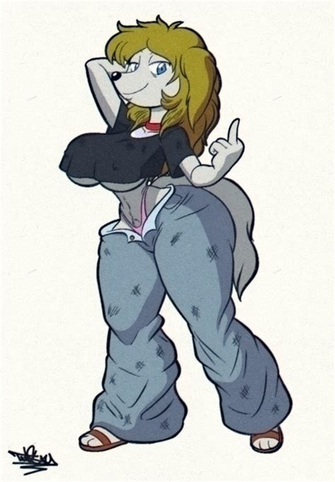 Rule 34 2024 3 Toes 5 Fingers Anthro Artist Name Artist Signature Black Clothing Black Nose