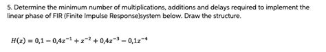 Solved Solve The Question Below 5 Determine The Minimum Number Of