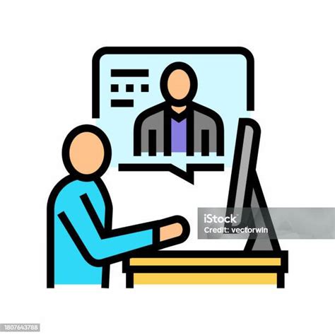 개인화 된 학습 온라인 학습 플랫폼 컬러 아이콘 벡터 일러스트 레이 션 교육에 대한 스톡 벡터 아트 및 기타 이미지 교육 노트북 대학교 Istock