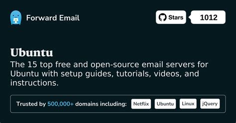 15 Top Open Source Email Servers For Ubuntu In 2025