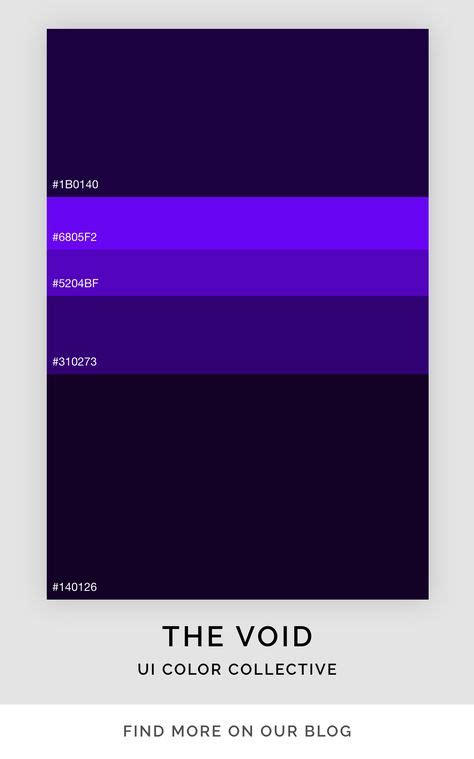 Dark Theme Color Palette