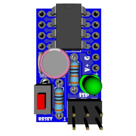 Attiny85 Isp Kit Arduino Compatible Wattiny85 Microcontroller