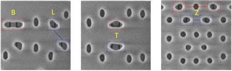 Detail Of The 3 Patterns Selected For The Sem Contour Based Overlay
