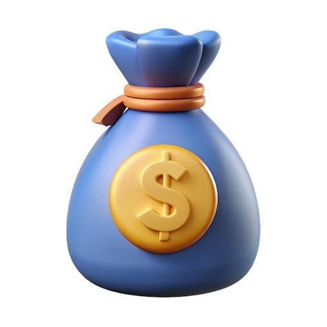 Premium Photo Money Bag With Dollar Icon Cash Interest Rate Business