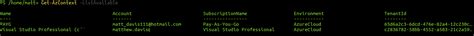 manage multiple azure accounts with powershell using azcontext cmdlets
