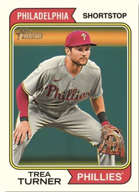 Trea Turner Philadelphia Phillies Shortstop Bio Stats News More Topps Ripped