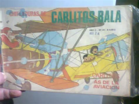 Lote X 3 Revistas Chifladura Carlitos Bala Raras B Retro Kxz Mebuscar Argentina