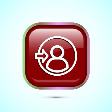 Premium Vector User Profile Login Icon Design Illustration Access