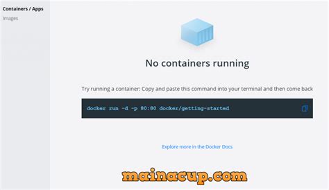 ติดตั้ง Docker Desktop สำหรับ Windows 10 รับสอนเขียนโปรแกรม Php Mysql Php Codeigniter