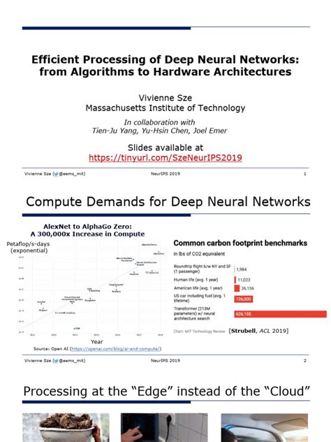 2019neuripstutorial Pdf Deep Learning Scalability
