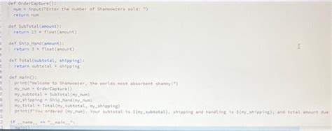 Solved The Code Works Fine As It Is It Just Need To Add Chegg Com