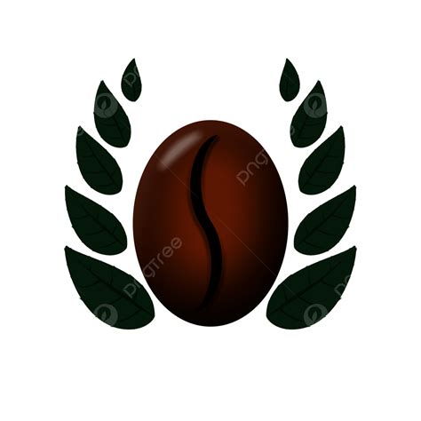 녹색 잎을 가진 커피 콩 커피 이파리 음주 Png 일러스트 및 Psd 이미지 무료 다운로드 Pngtree