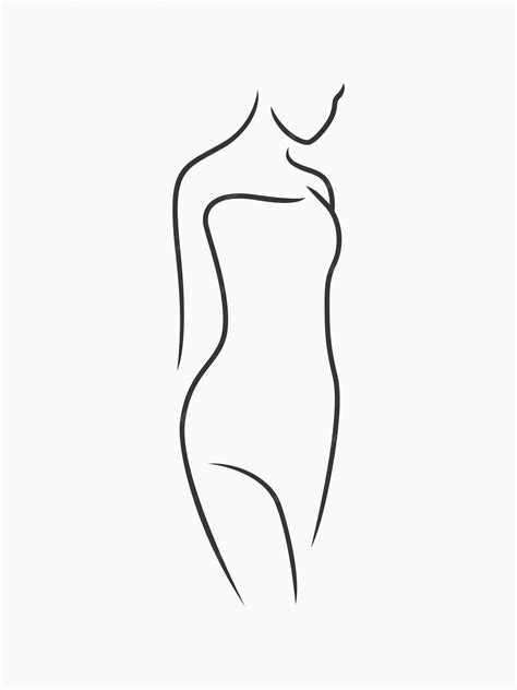 Female Torso Clipart