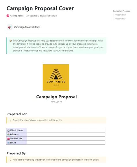 How To Create An Effective Rfp With Examples Clickup