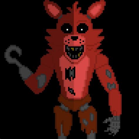 Pixel Art De Foxy Fnaf Amino Espa Ol Amino