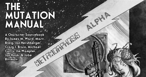 The Mutation Manual Rpg Item Rpggeek