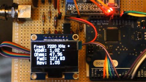 Diy No Frills Ad9850 Arduino Antenna Analyzer Youtube
