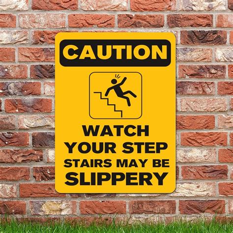 Watch Your Step Signs Funny