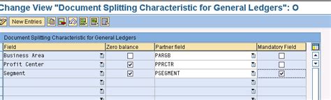 Sap Docs Balancing Field Segment In Line Item 001 Not Filled