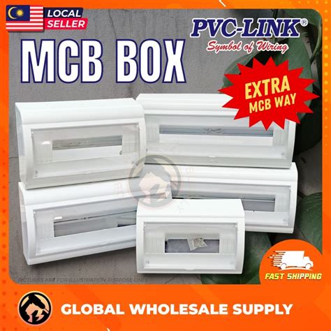 PVC LINK Standard MCB Distribution Box DB Box Consumer PVC Box WAY WAY WAY WAY