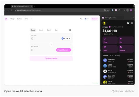 How To Add Another Wallet In The Uniswap Extension Uniswap Labs