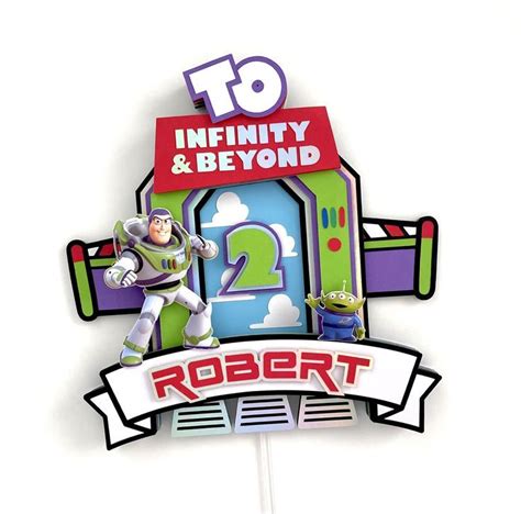Buzz Lightyear Birthday Cake Topper