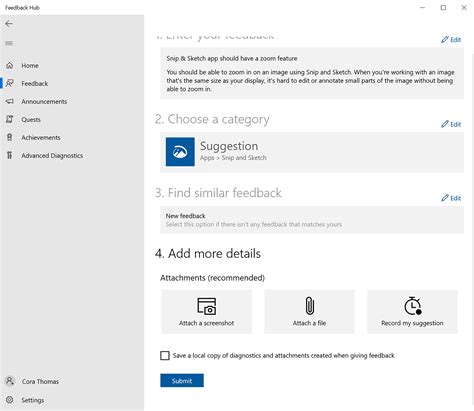 피드백 자세히 살펴보기 windows insider program microsoft learn