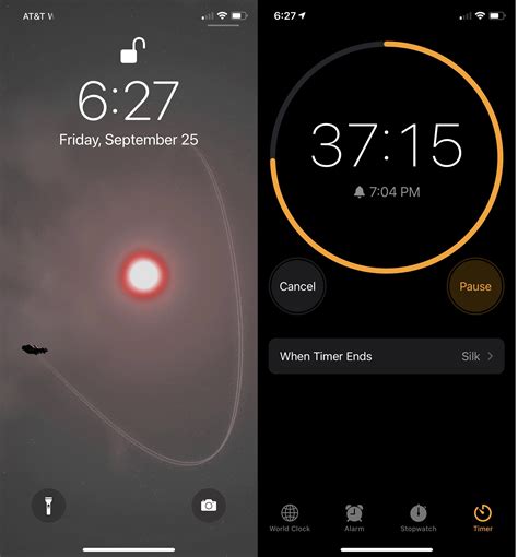 did ios 14 remove the active timer from the lock screen did it become a setting somewhere why