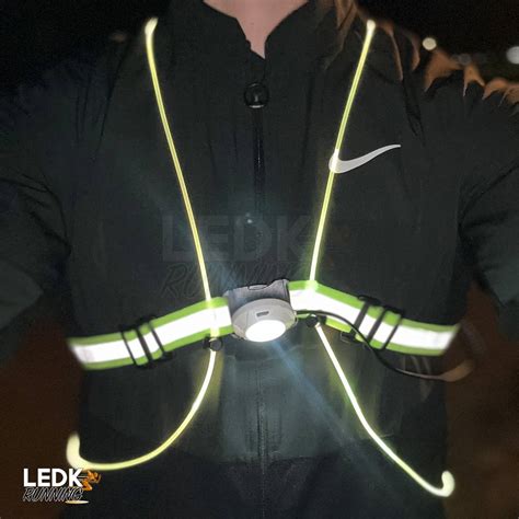 The Extremely Visible LEDK Night Time Running Light Ledkrunning Com