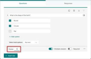 How to Add Points in Microsoft Forms [Complete Guide 2024]