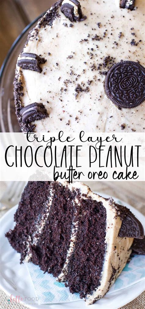 Chocolate Peanut Butter Oreo Cake Peanut Butter Oreo Chocolate Dessert Recipes Chocolate