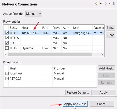 Setting Up A Proxy In The Eclipse Setting Up A Proxy In The Eclipse