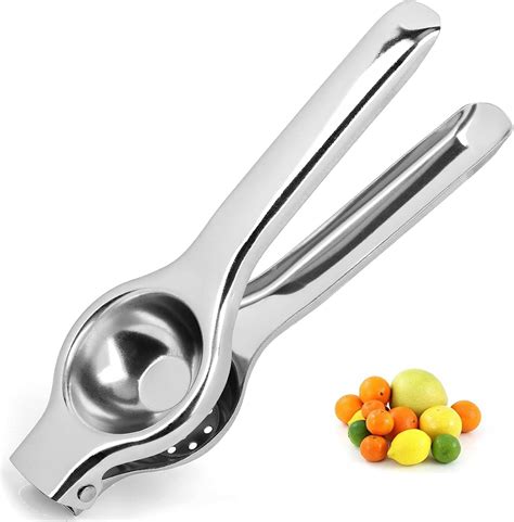 Amazon.com: Lemon Squeezer, Handheld Manual Lime Squeezer Heavy Duty Lemon Juicer Stainless ...
