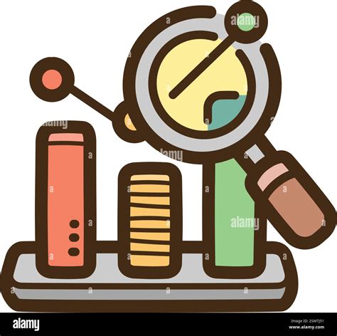 Statistics Vector Doodle Illustration And Graphic Part Of Science