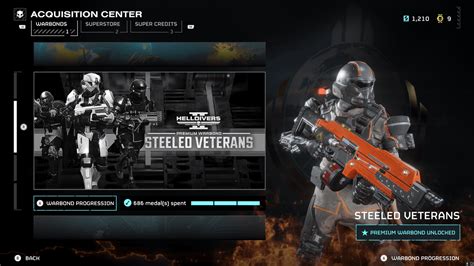 feature request visual indication that a warbond is fully unlocked r