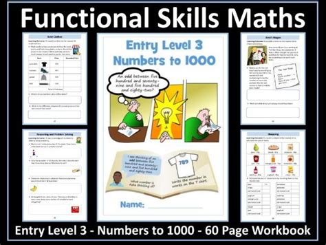 Functional Skills Maths Entry Level 3 Bundle Teaching Resources