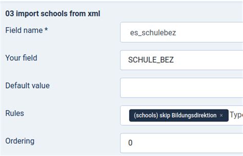 Import Skip Rule Creates Empty Entry In Table