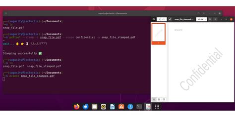 Install Pdftool On Linux Snap Store