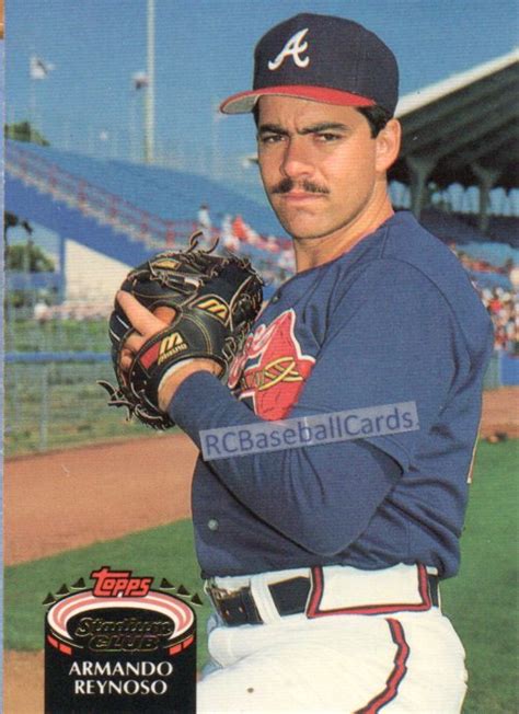 1992 Armando Reynoso Braves 1 Stadium Club Rc 763 B10745