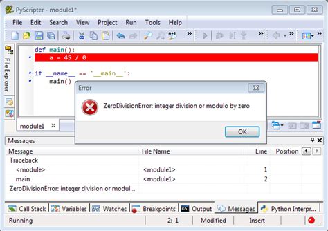 Having Python Display Errors In Window Stack Overflow