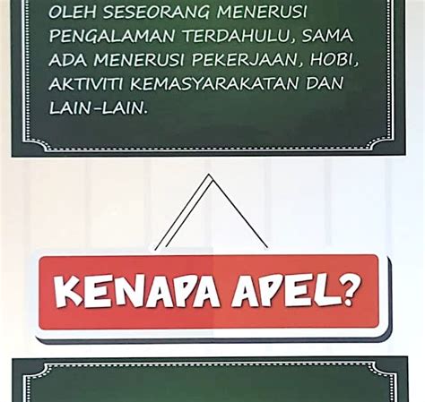 Apel Accreditation Of Prior Experiential Learning Apel A Bm