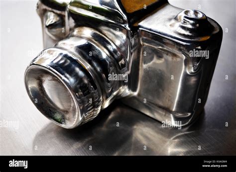 Camera Chrome Object Stock Photo Alamy