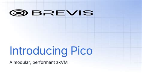 Introducing Pico Pico Doc