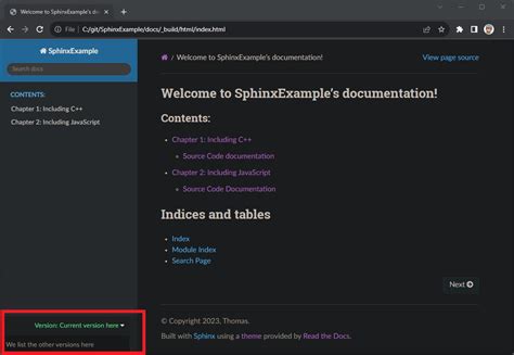 My Sphinx Best Practice Guide For Multi Version Documentation In Different Languages Coding