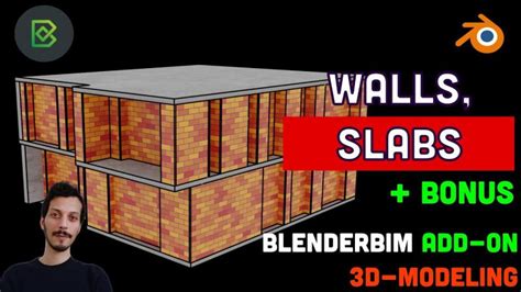 dion moult on linkedin 3 walls and slabs blenderbim