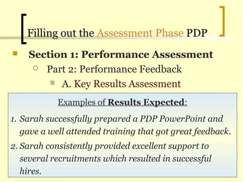 Performance Development Plan Pdp Training Oct 2010 Ppt