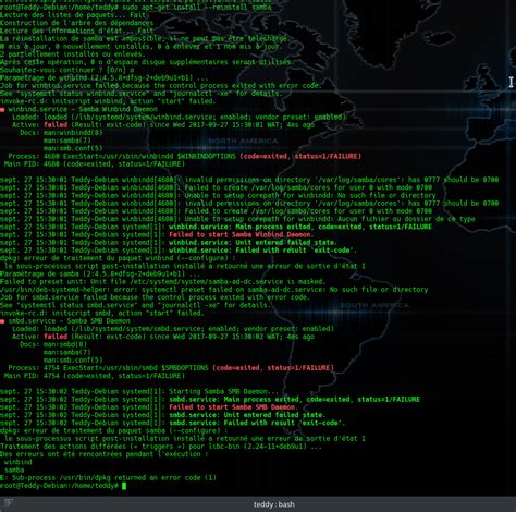 Résolu Samba Smb Daemon Et Winbind Daemon Par Tsthynet Page 1